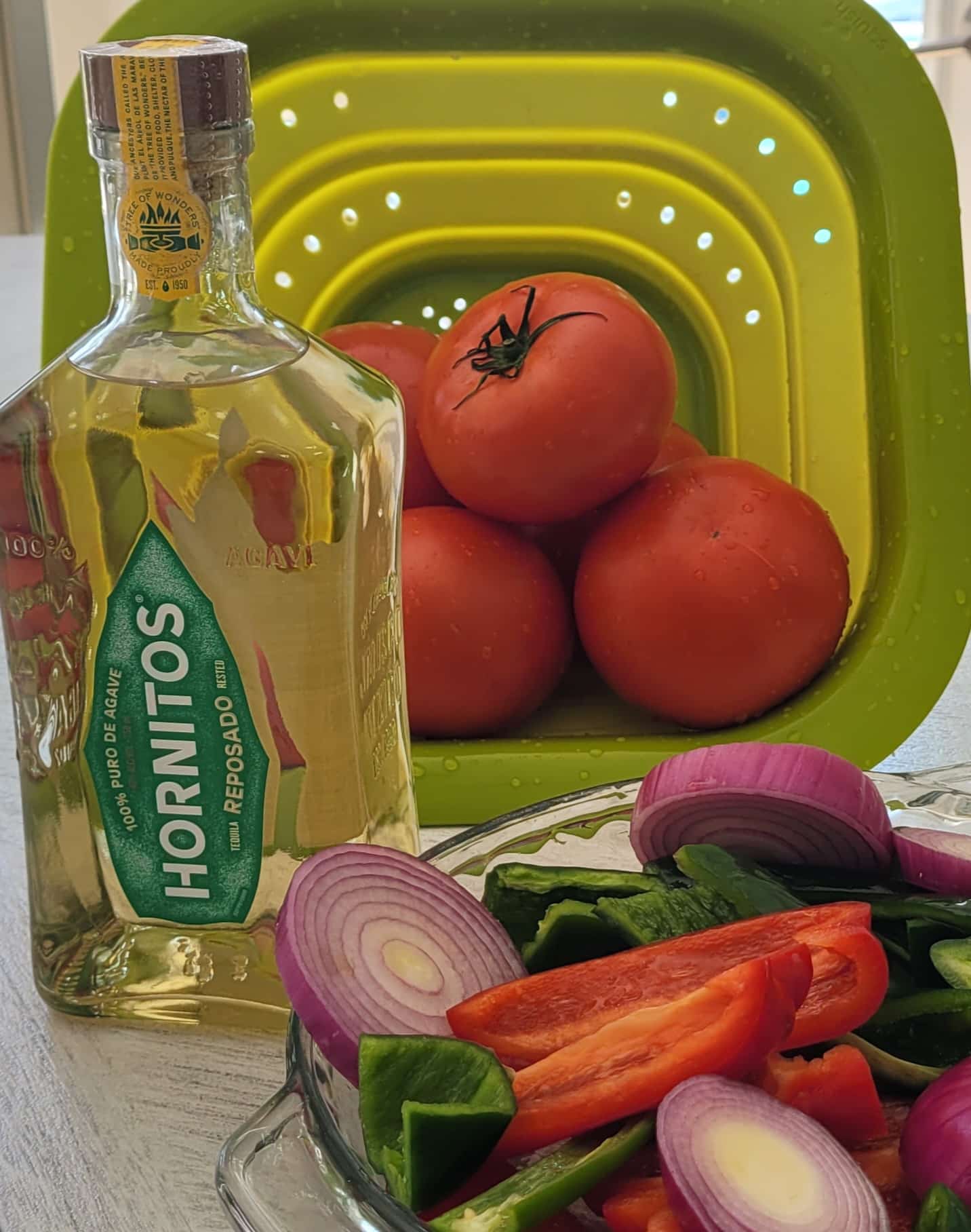 Horny Gazpacho (A spiked and spicy Gazpacho with Hornitos Tequila ...