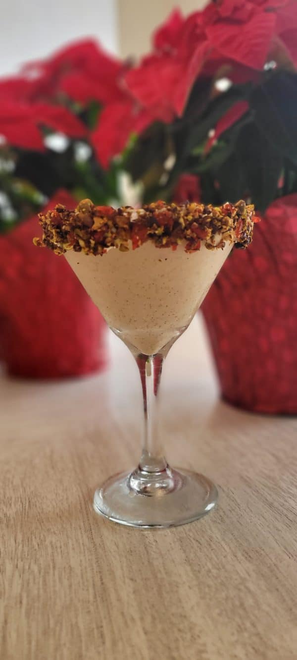 ChaRIZZmas Cannoli Martini - Cuss Kitchen®