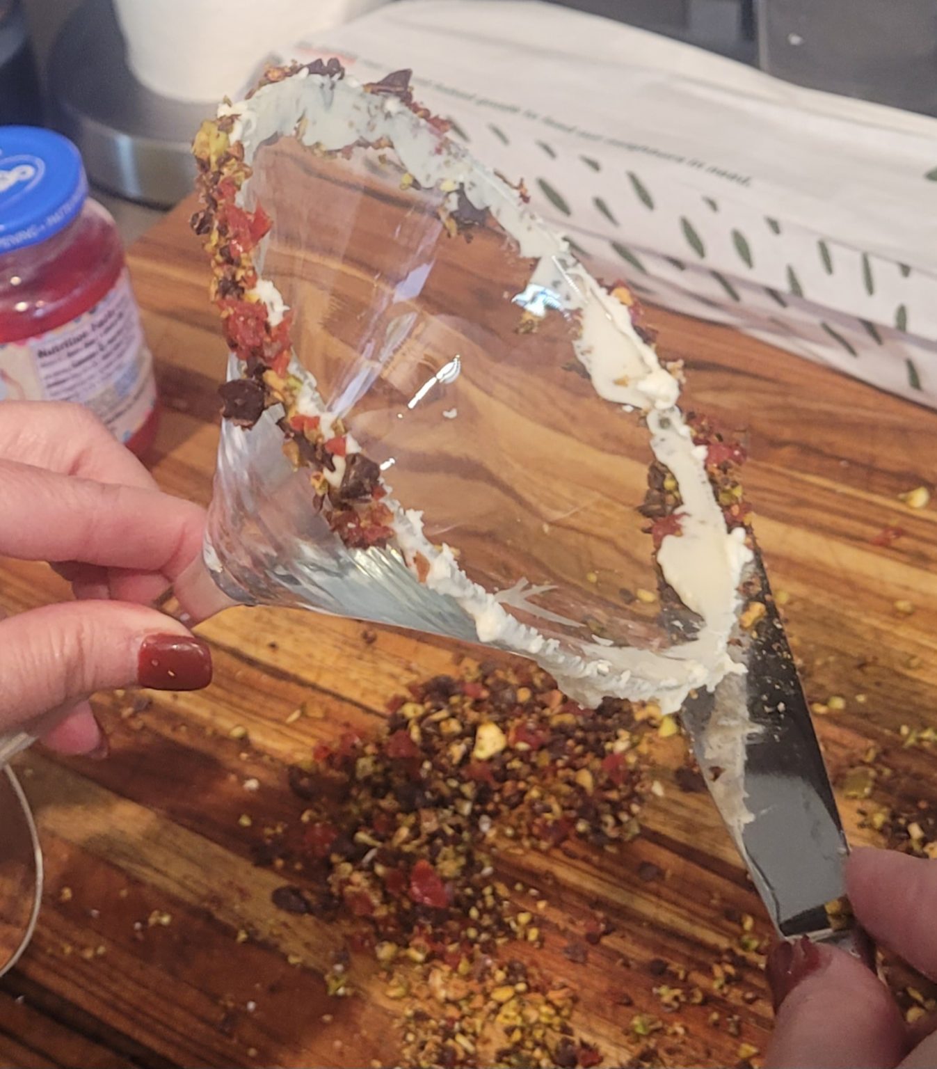 ChaRIZZmas Cannoli Martini - Cuss Kitchen®